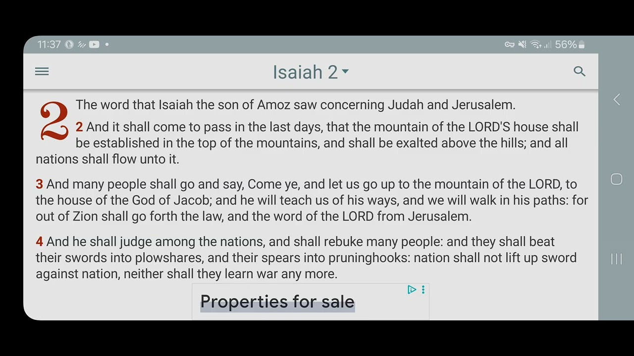 The kingdom of the true israelites will bring peace on the earth. - YouTube