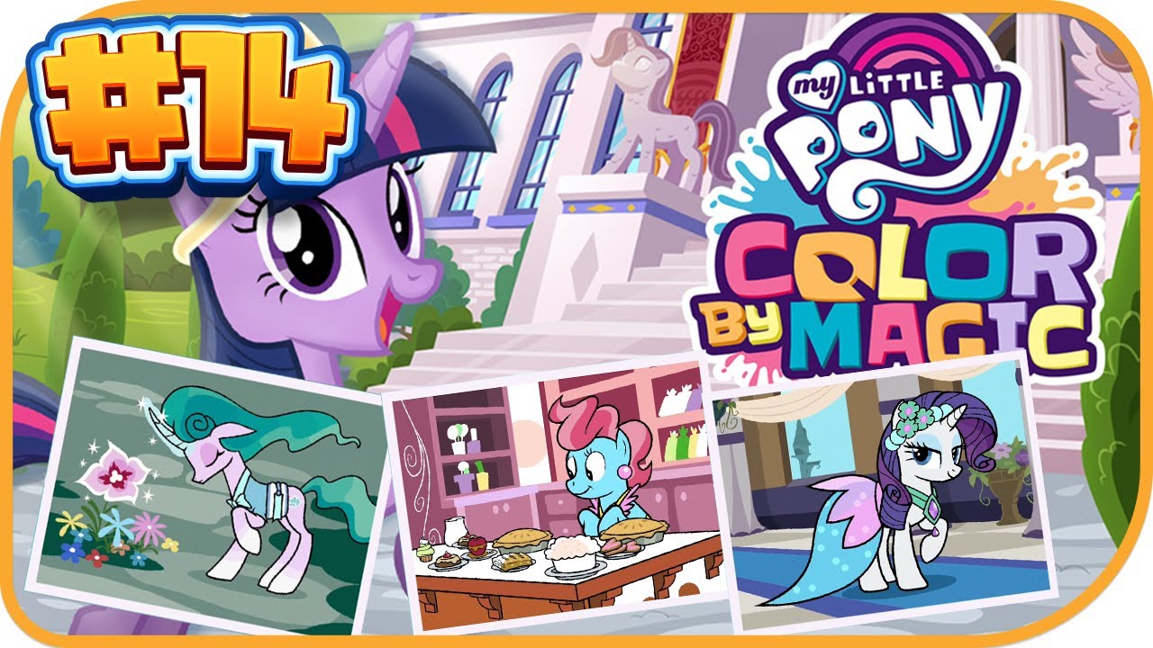 My Little Pony Color By Magic - Decoration Museum Part 14(Budge Studios ...