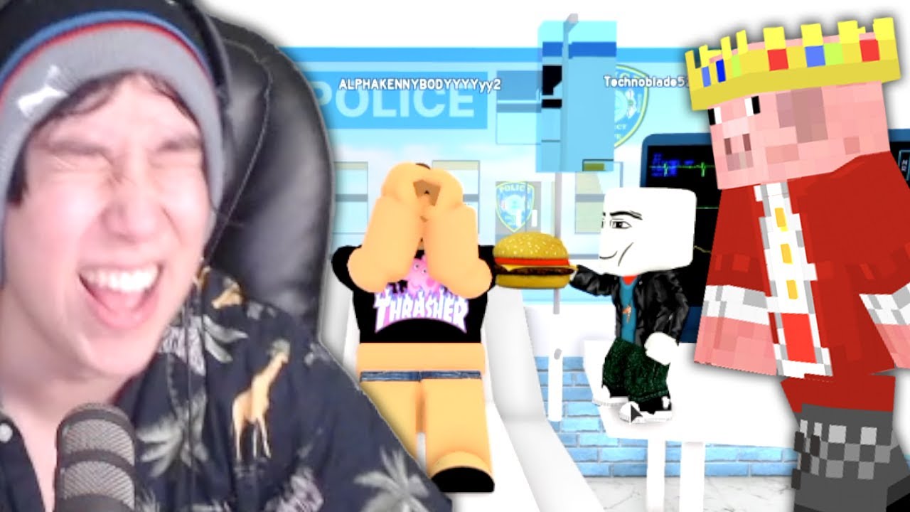 Quackity Introduces Technoblade To Roblox - YouTube