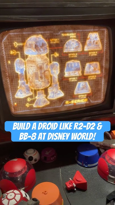 Build a Droid Like R2-D2 & BB-8 at Disney World | Droid Depot ...
