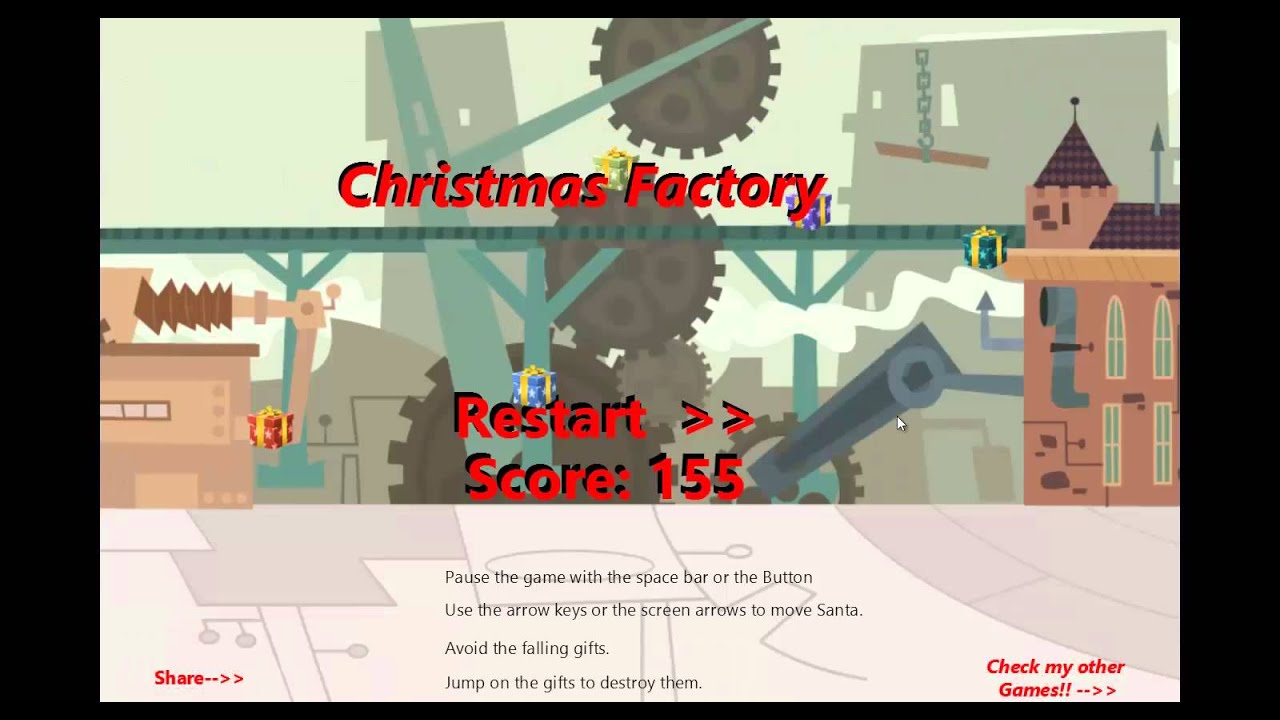 Christmas Factory the game - YouTube