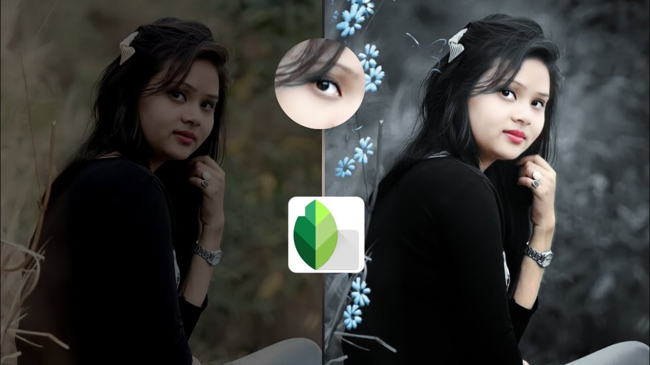 Snapseed Background Color Effect | Snapseed Face Smooth Editing Tutorials - YouTube