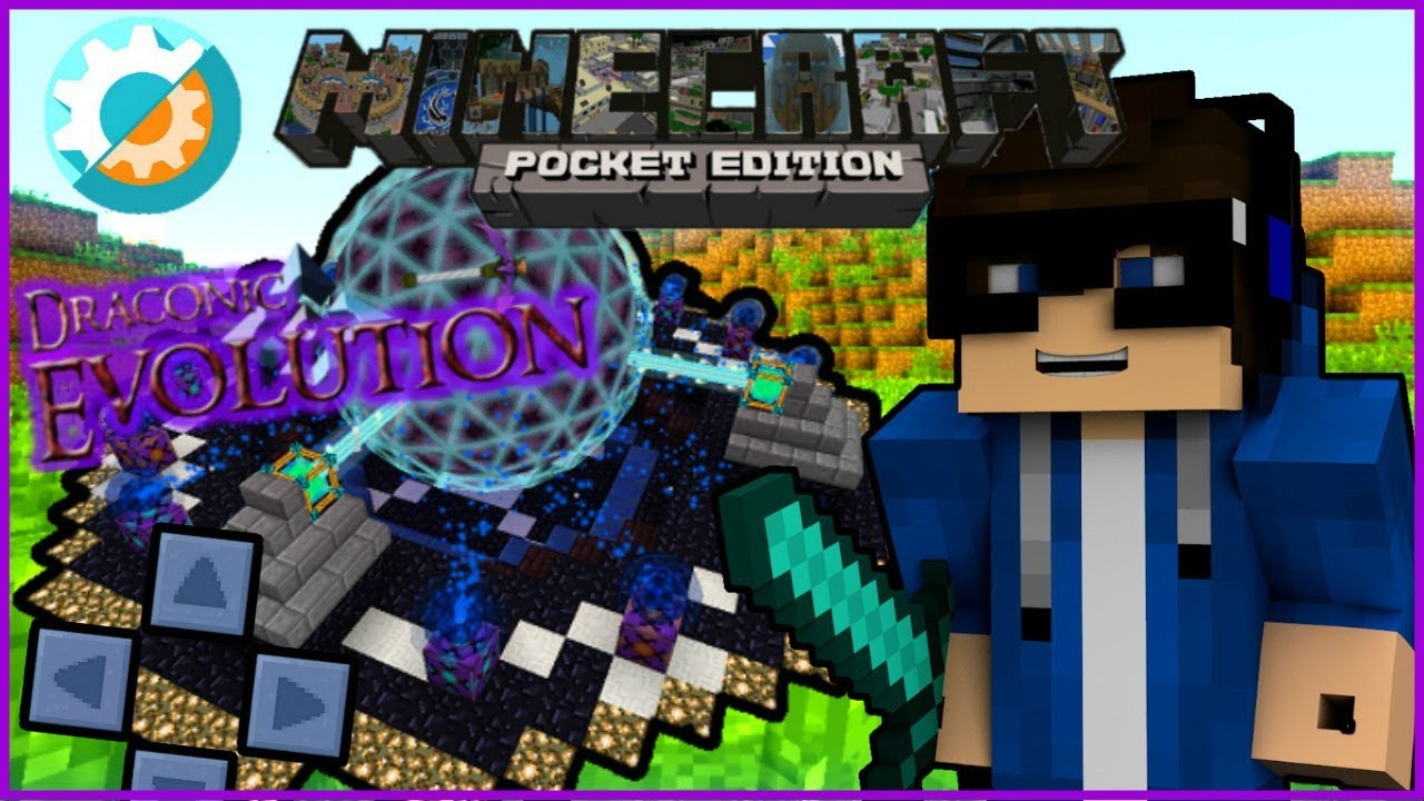 Обзор мода Draconic Evolution на minecraft PE | Inner core - YouTube