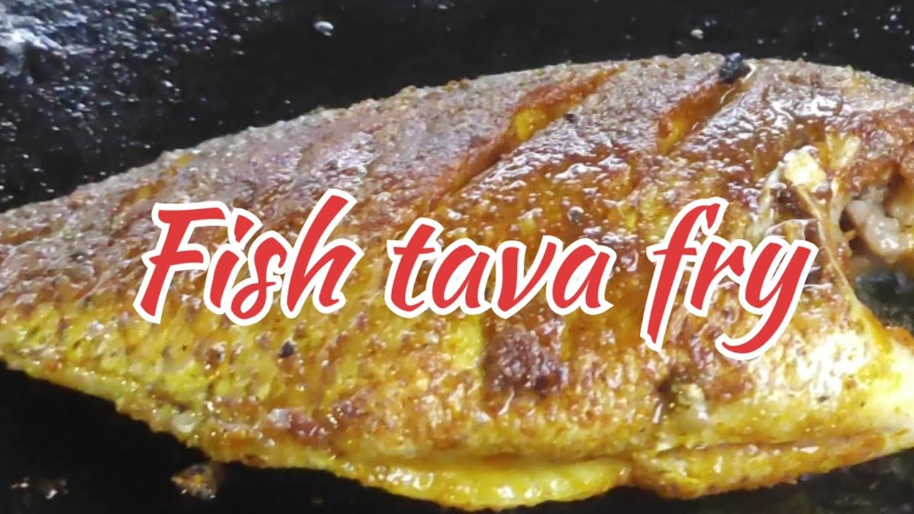 Crispy Tilapia Fish Tava Fry on firewood| Easy & Tasty Fish Fry Recipe ...