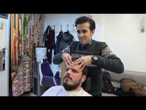ASMR Turkish Barber Face,Head and Body Massage 198