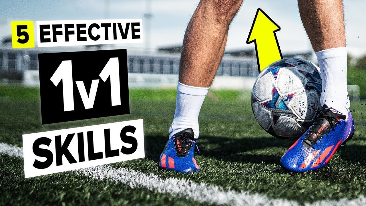 5 EFFECTIVE 1V1. FOOTBALL SKILLS TUTORIAL 😱#video #viral # ...