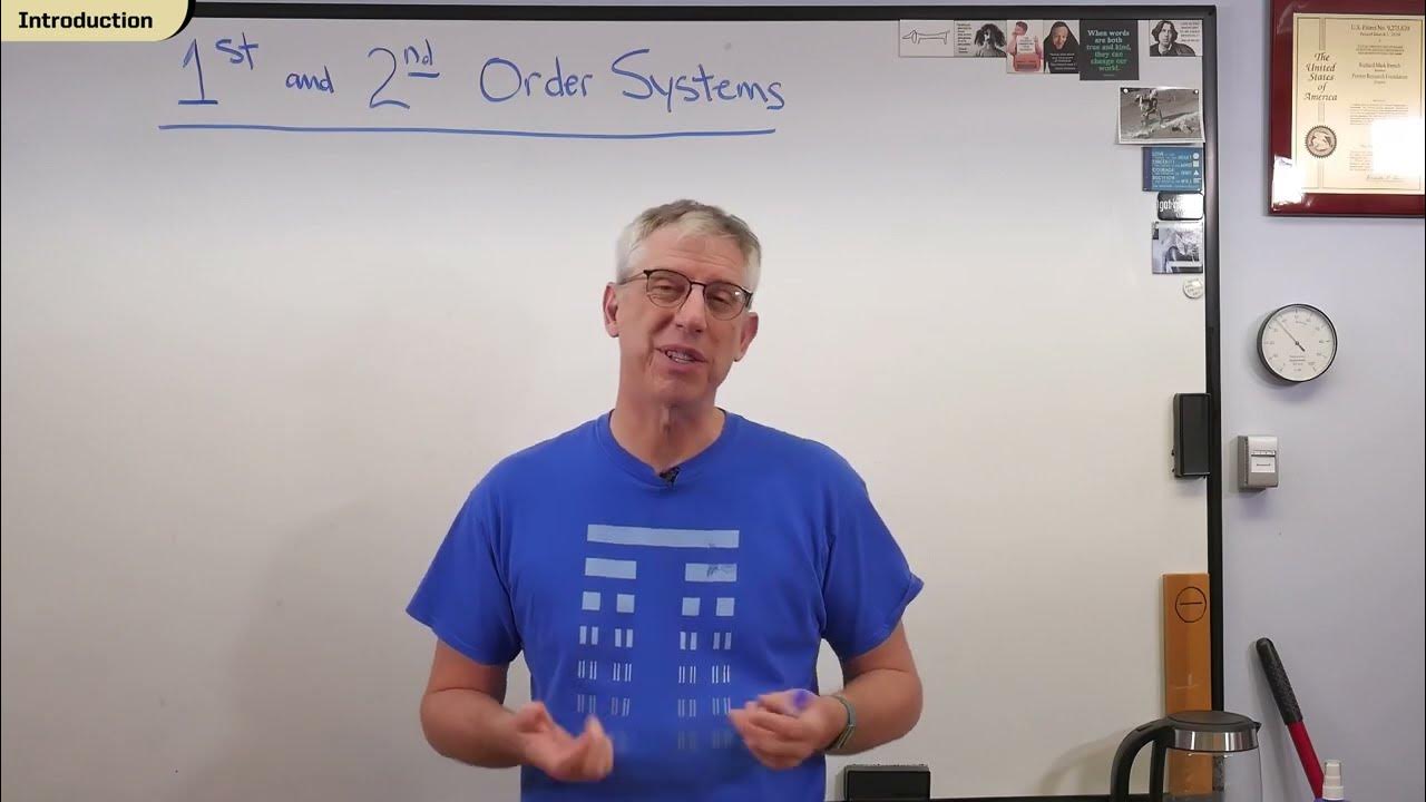 ENGT 509 29-2 First and Second Order Systems in MATLAB - YouTube
