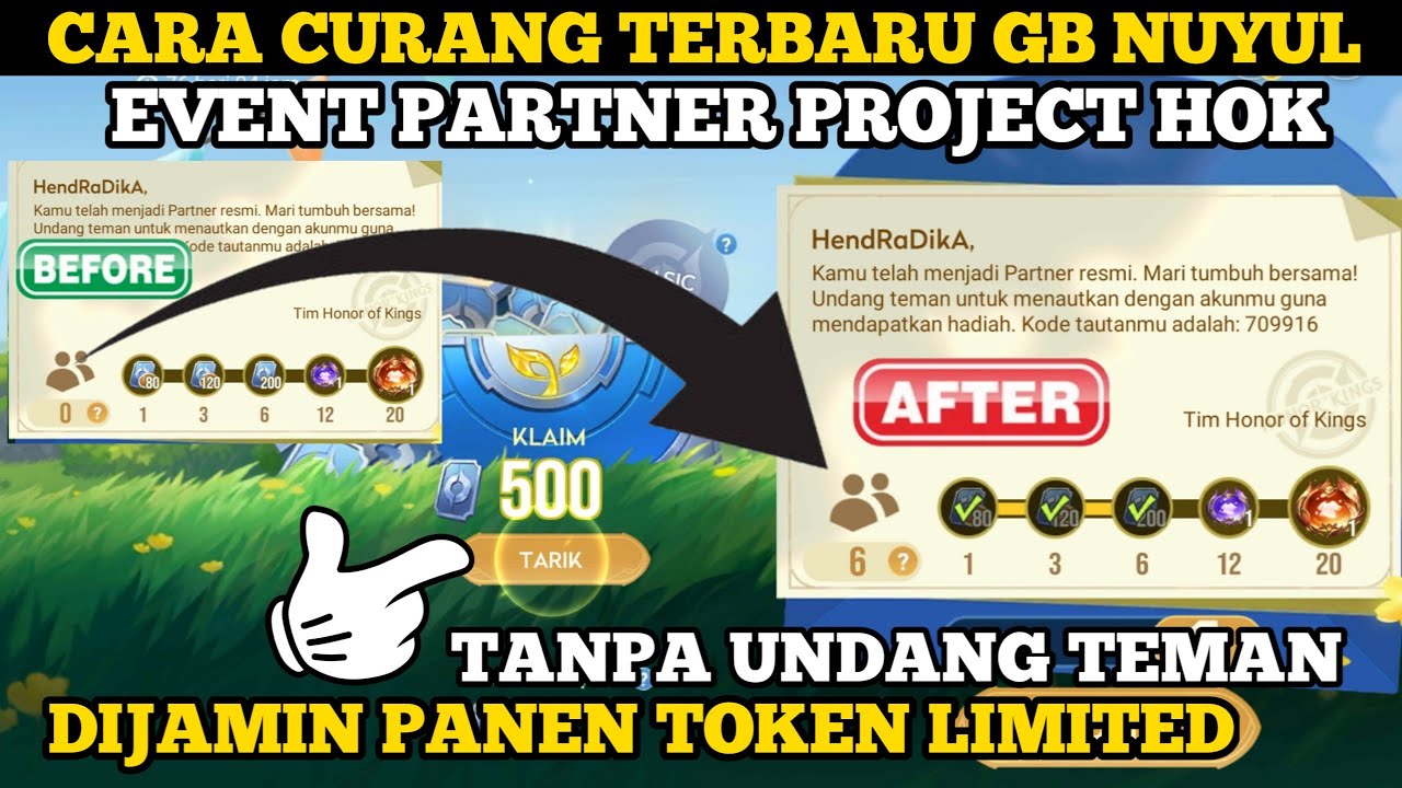 CARA CURANG TERBARU GB NUYUL EVENT PARTNER PROJECT HOK TANPA UNDANG ...