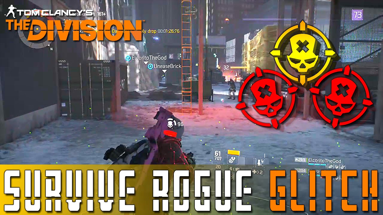The Division: SURVIVE "ROGUE STATUS" GLITCH - [TIPS & TRICKS] How To ...