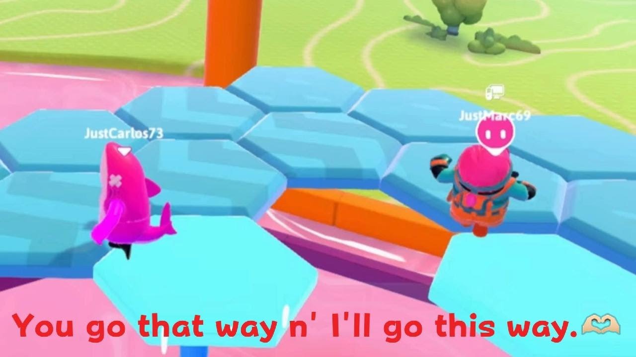 Fall Guys: With 2 slow hoppers in our squad. This win was in the bag ...