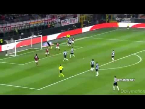 Beautiful save Gianluigi Buffon against AC Milan 2014