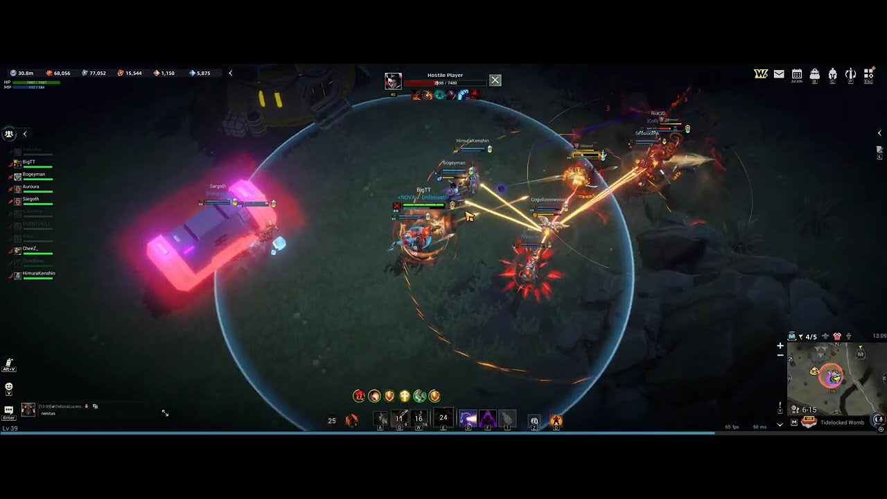 A little scuffle over a Loot chest in Warborne above ashes. Lotusk ...