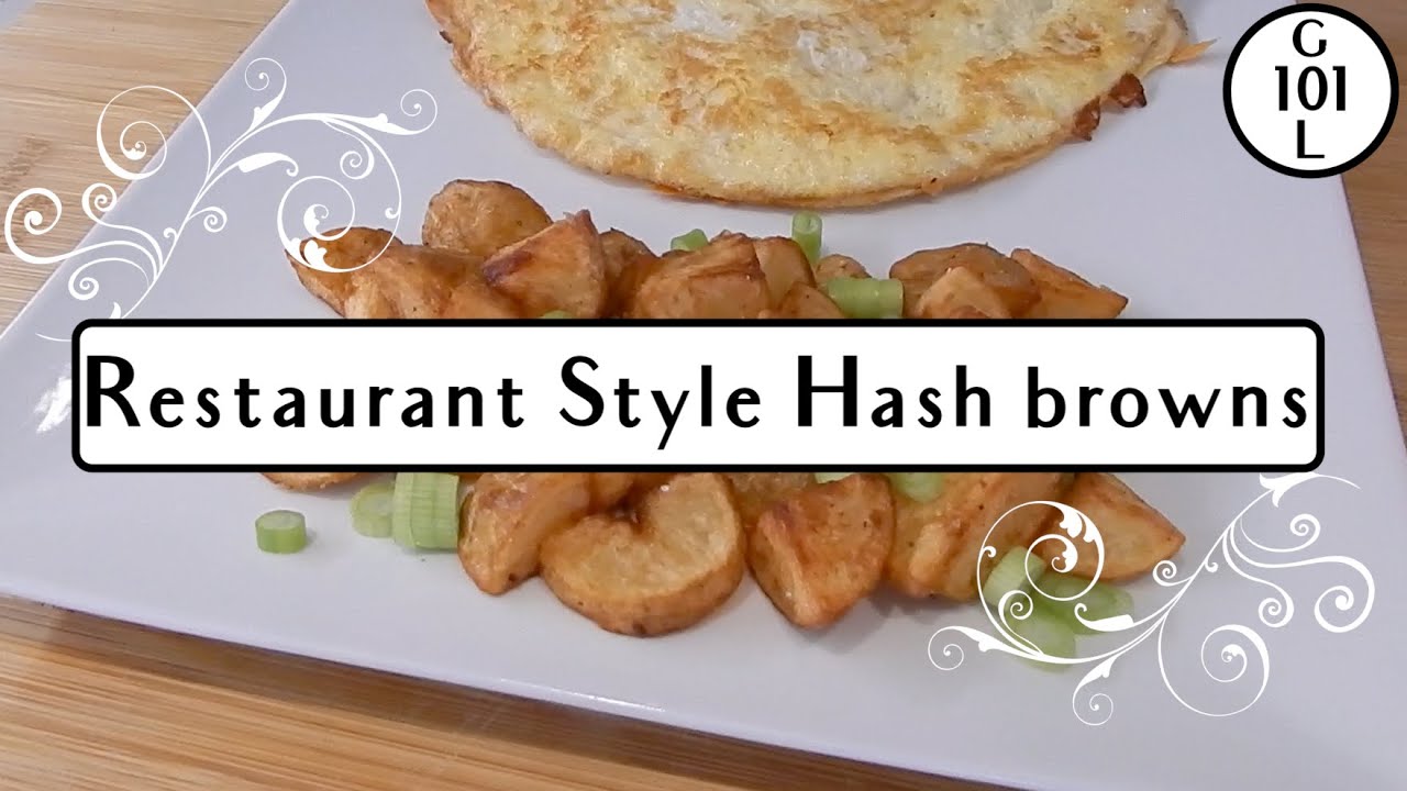 Homestyle Hash Browns Restaurant Style - YouTube