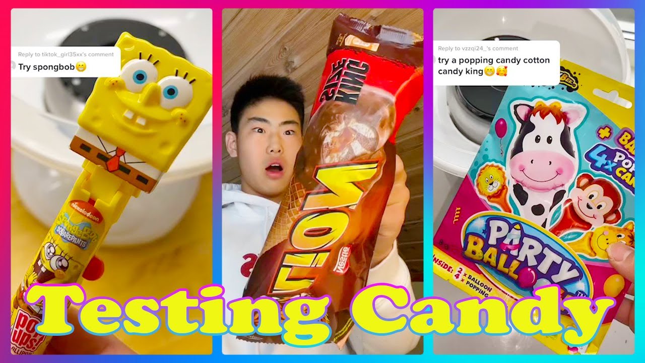 🎨 Satisfying Testing Eat Candy 🍧🍭🍬 TikTok Compilation #160 - YouTube