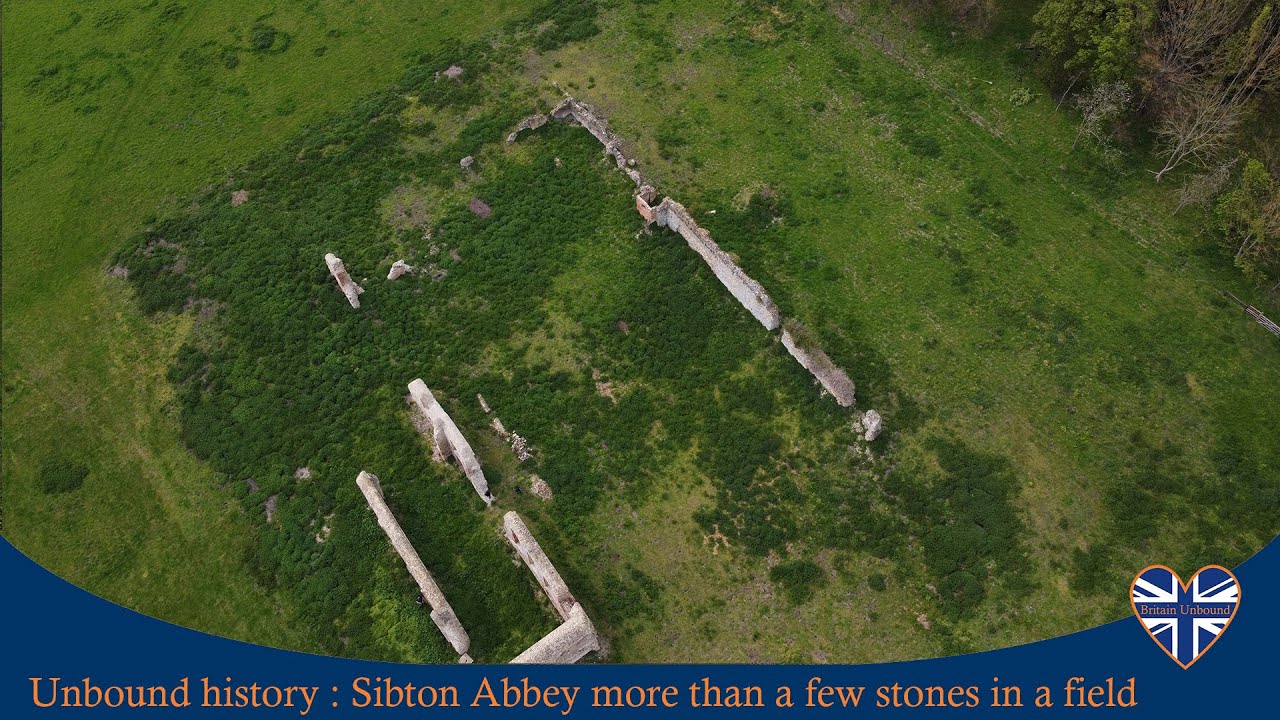 Sibton Abbey. Now a few walls in a field but still some secrets to see ...