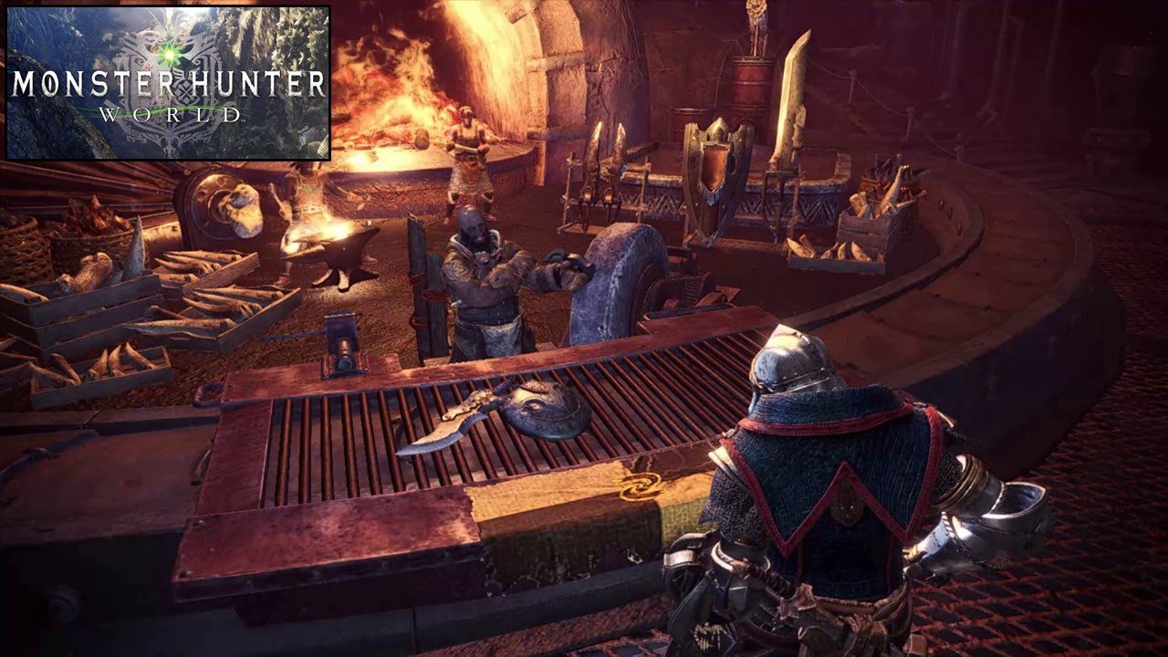 Monster Hunter World - Speak to the Smithy - YouTube