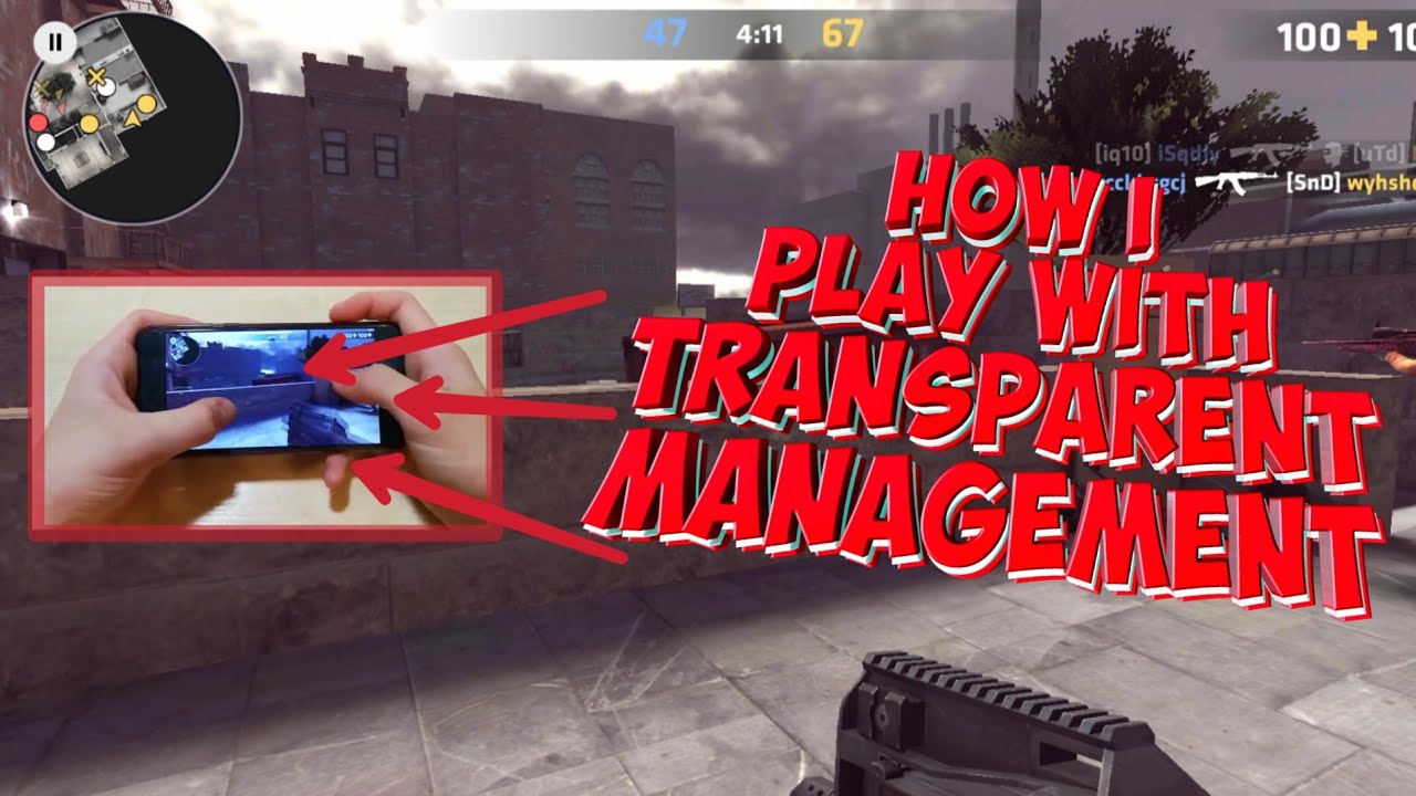How I play with transparent management | critical ops - YouTube