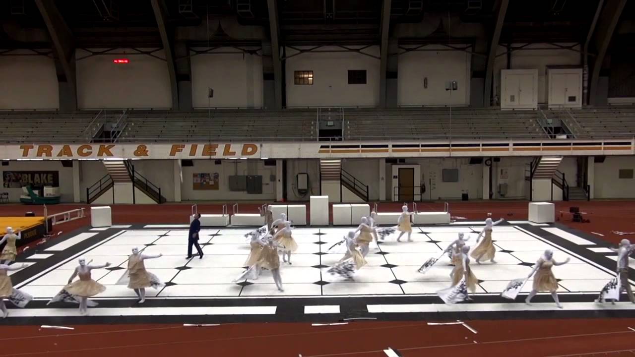 Purdue University Winterguard 2014 - "After Hours" - YouTube