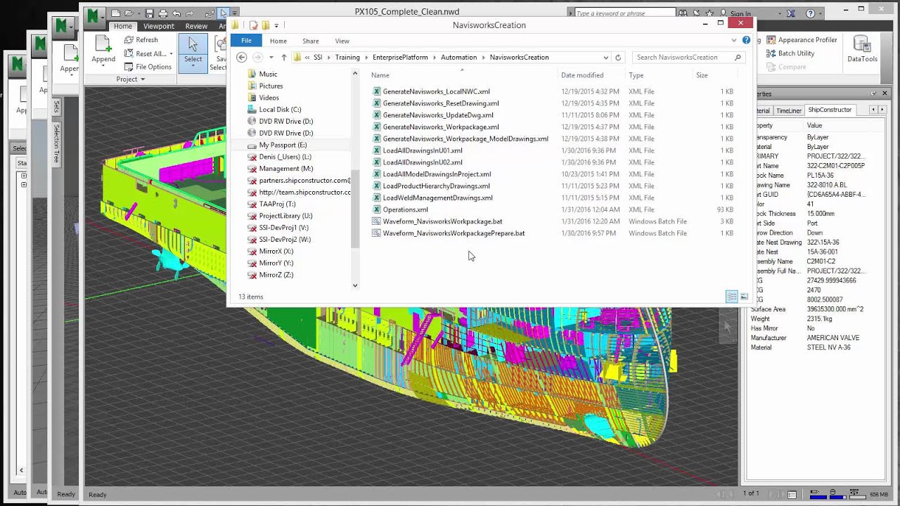 Automate Generation of Multiple Navisworks Models - YouTube