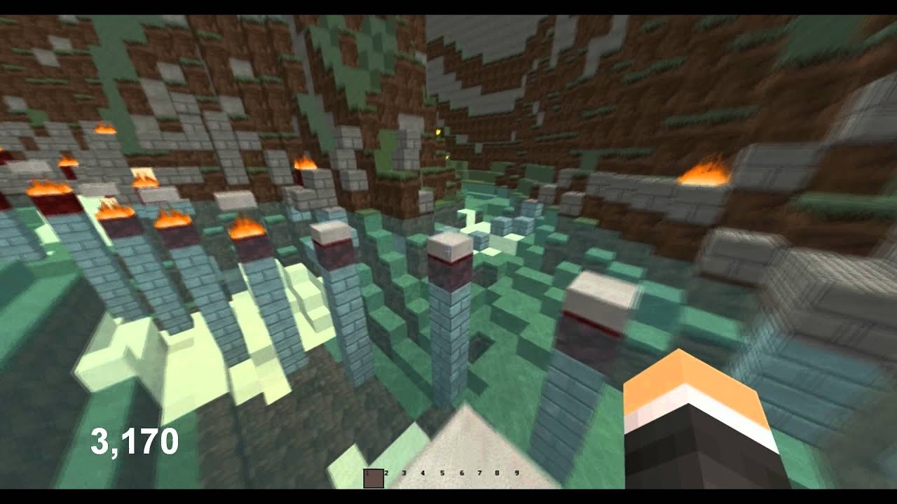 Minecraft Sprint Parkour #131 Old Satanic Temple by Th3Miki - YouTube