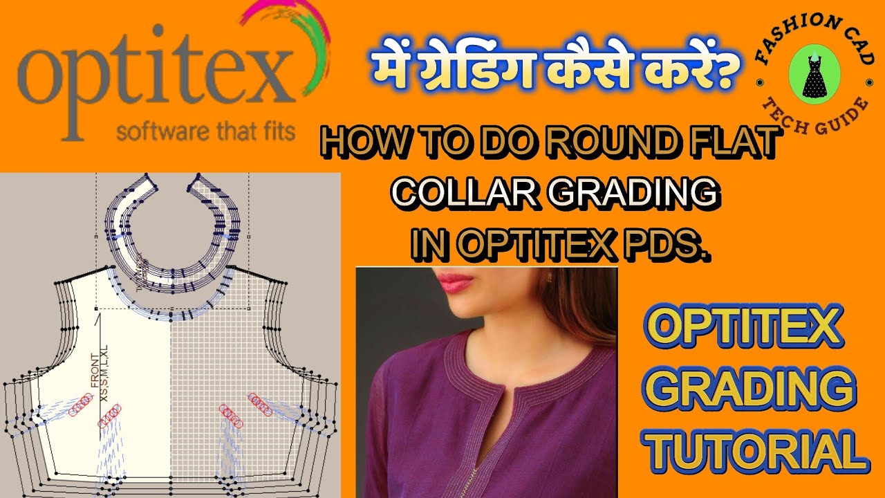 The Ultimate Guide to Round Flat Collar Drafting and Grading". - YouTube