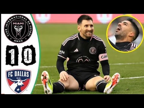 Inter Miami vs Dallas 0-1 Highlights & All Goals -2024 - YouTube