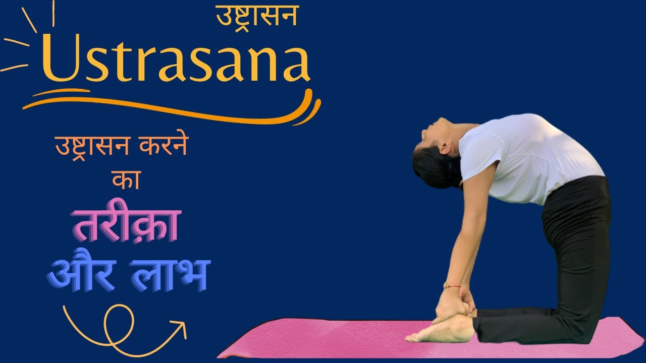 How to do Ustrasana | Camel pose | Upma sharma | yoga Yatra | उष्ट्रासन ...