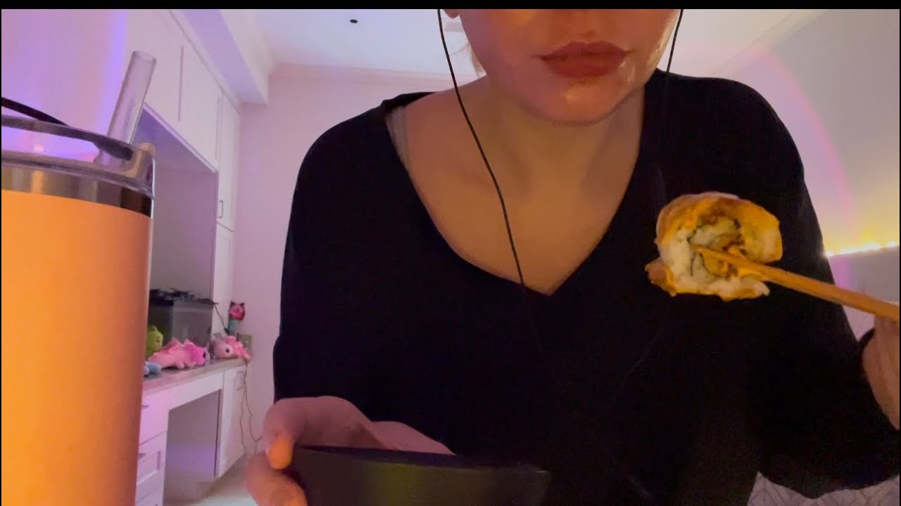 ASMR Eat Lunch with Me - YouTube