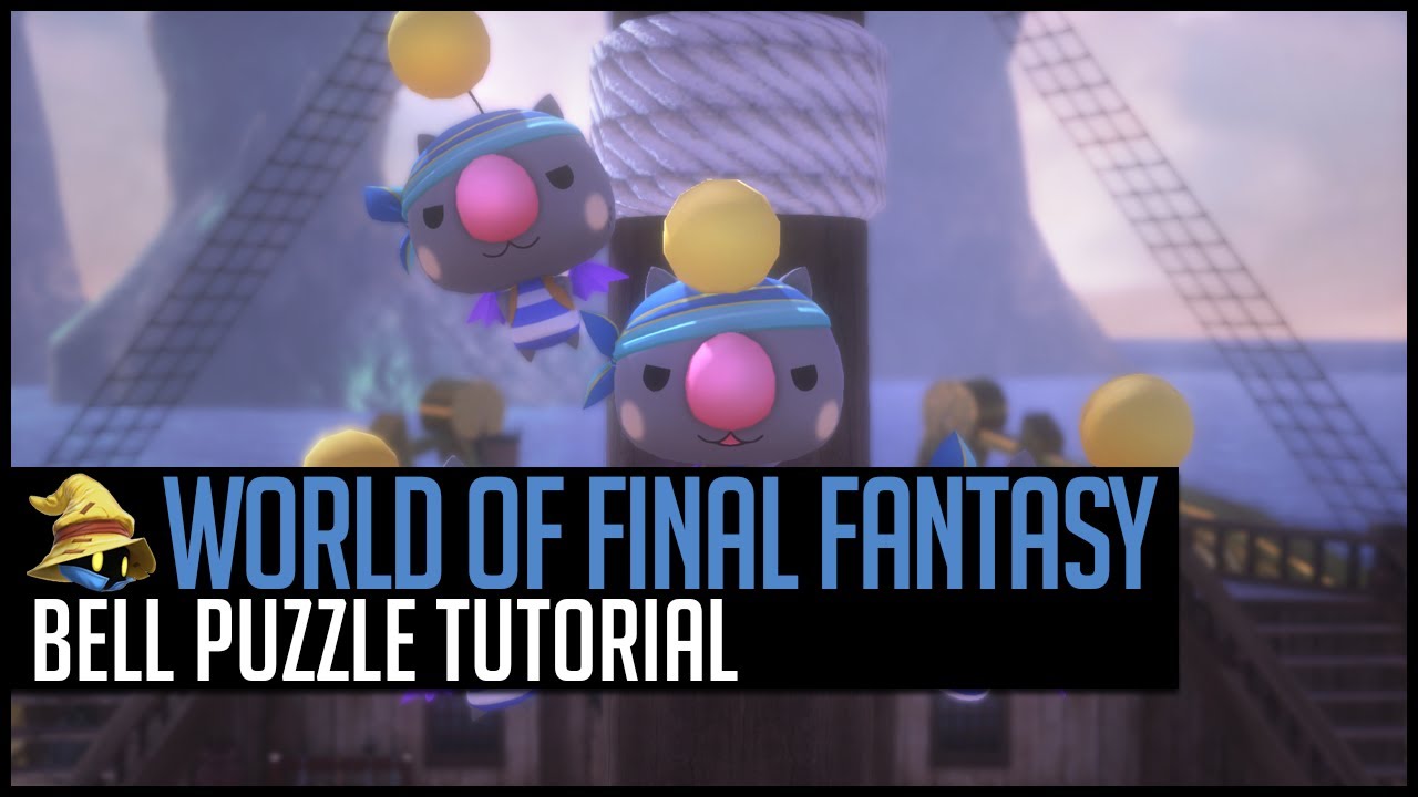 World Of Final Fantasy - Bell Puzzle Guide - YouTube