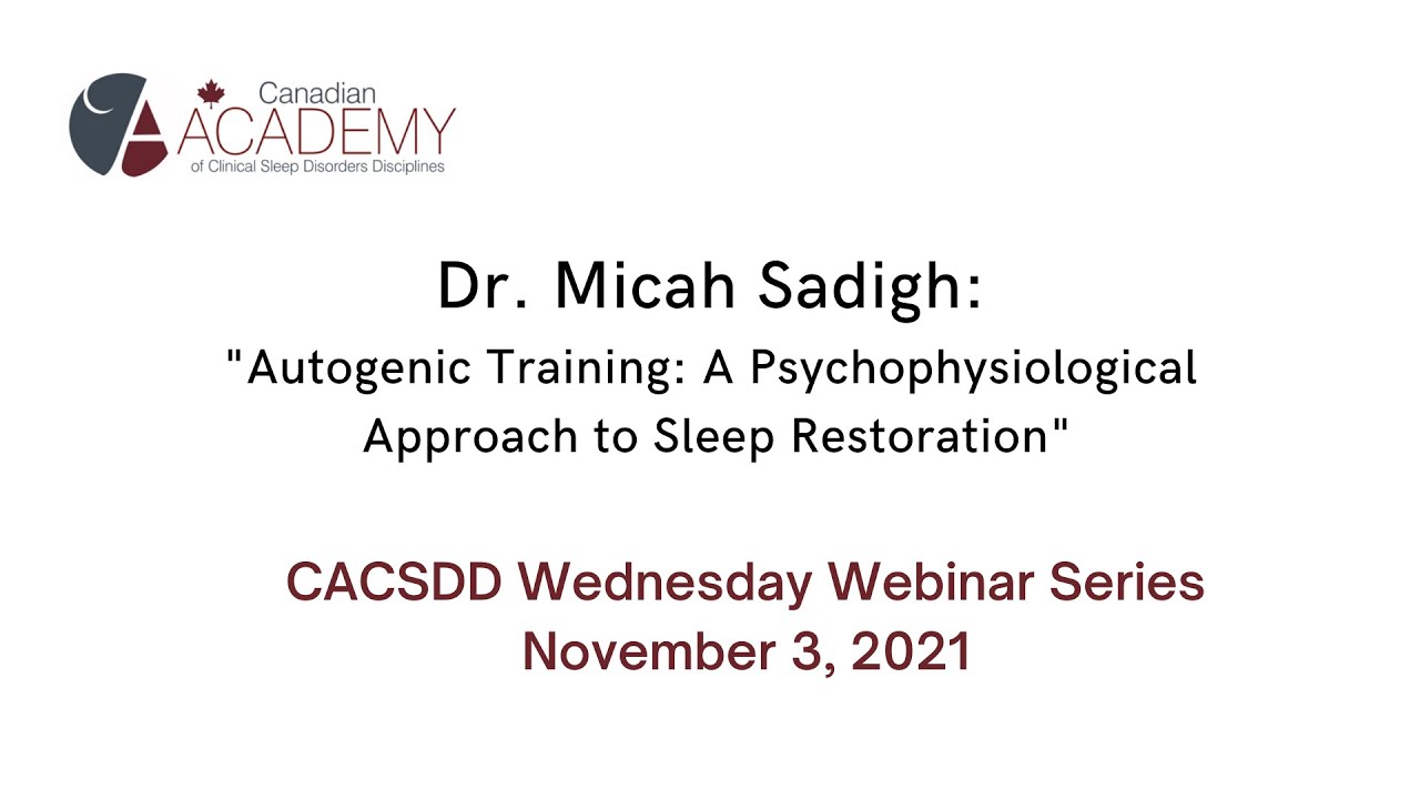 CACSDD Webinar: November 3, 2021, Dr Micah Sadigh - YouTube