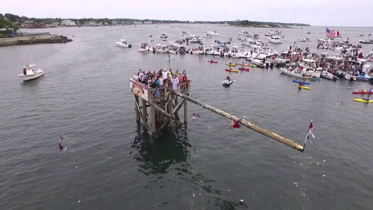 Gloucester Greasy Pole Festival 2015 - YouTube
