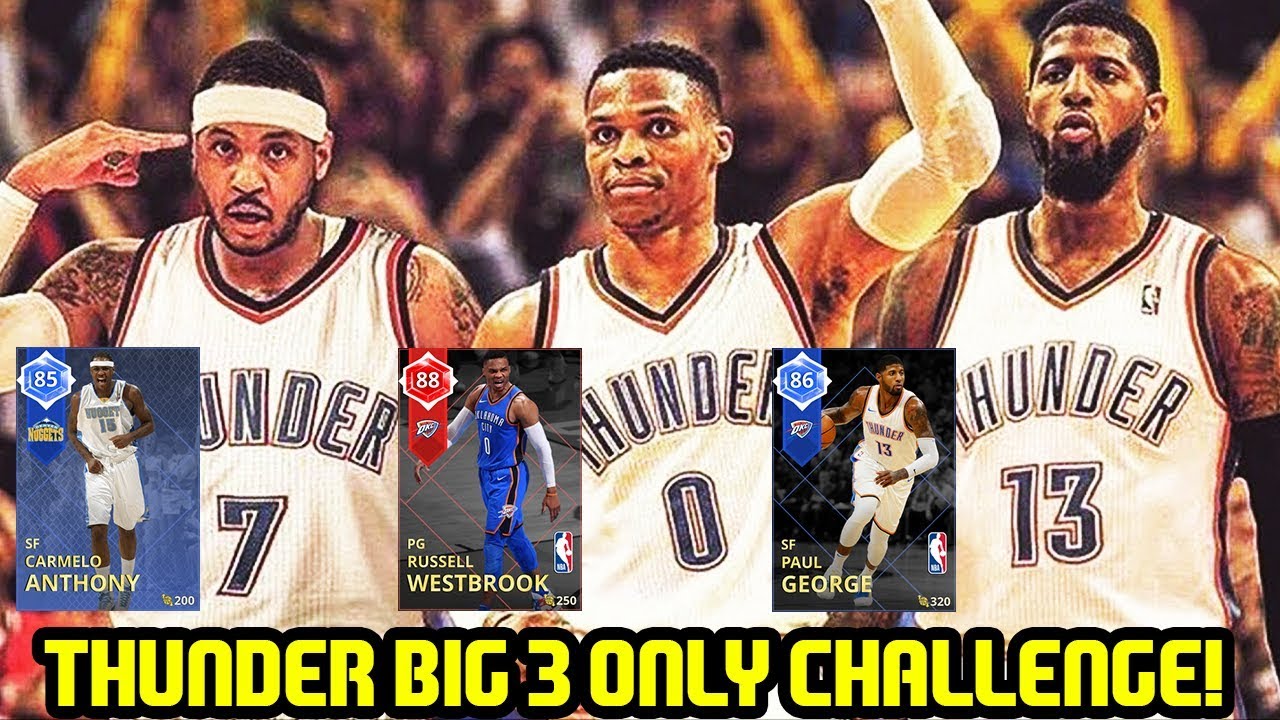 THUNDER BIG 3 CHALLENGE! RUBY WESTBROOK, SAPPHIRE MELO, SAPPHIRE PG-13 ...
