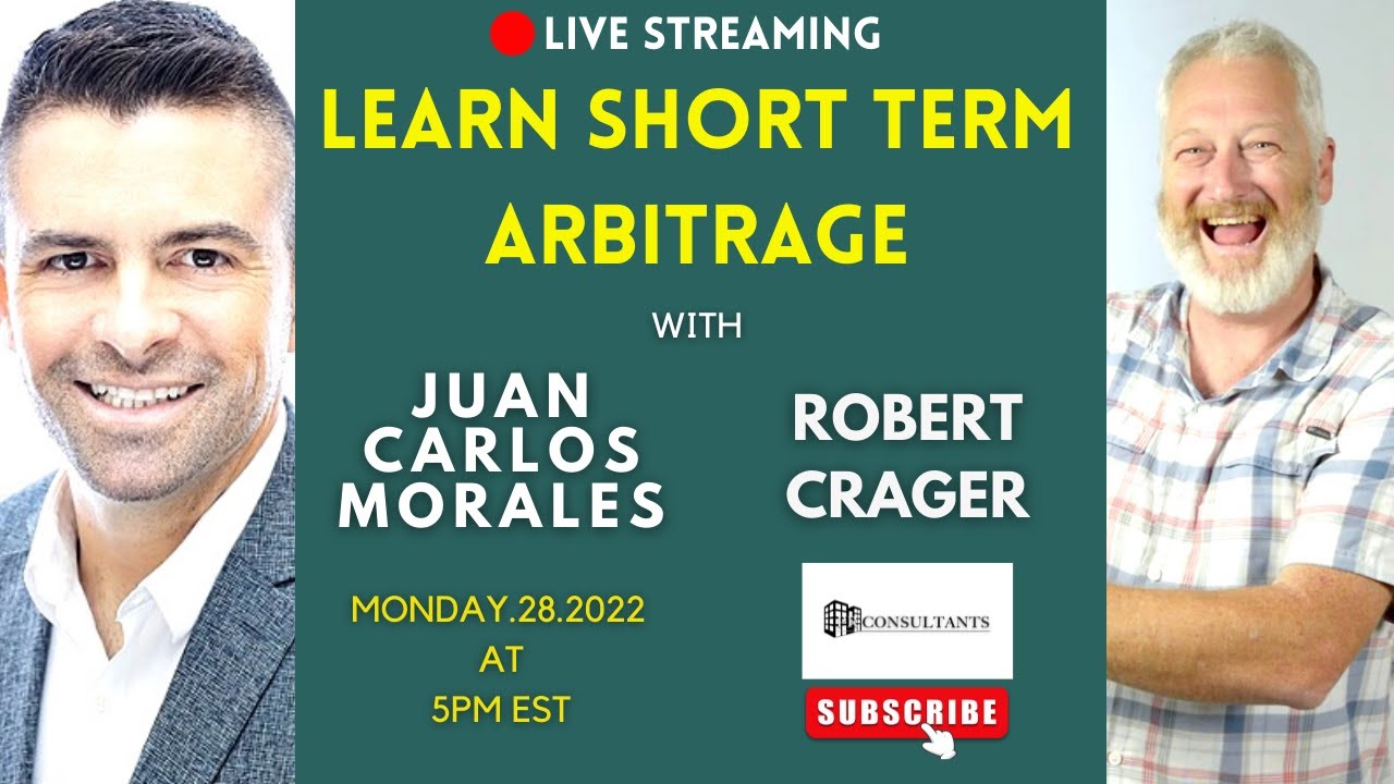 Learn Short Term Arbitrage with Juan Carlos Morales & Robert Crager ...