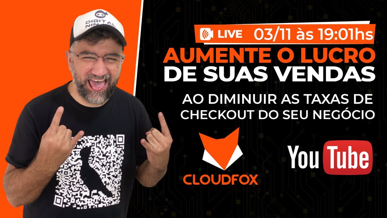 LIVE#44 - AUMENTE O LUCRO DE SUAS VENDAS - CLOUDFOX - YouTube