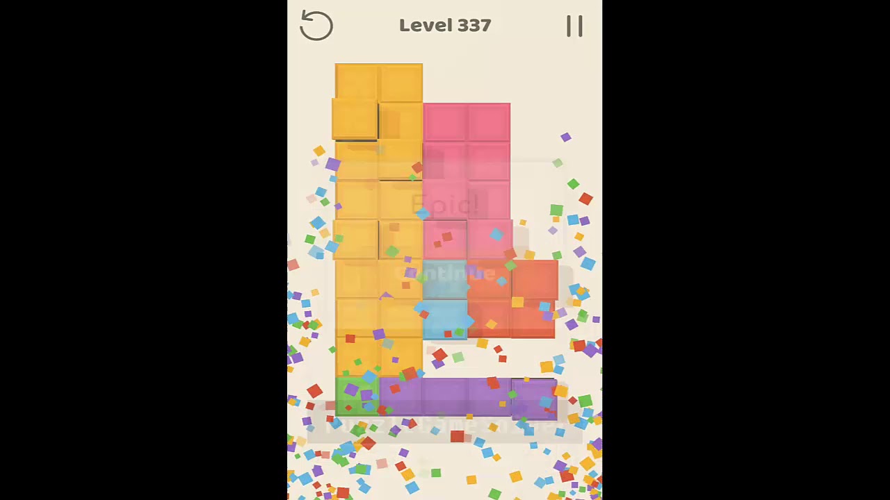 Folding Blocks Level 321-360 Walkthrough - YouTube