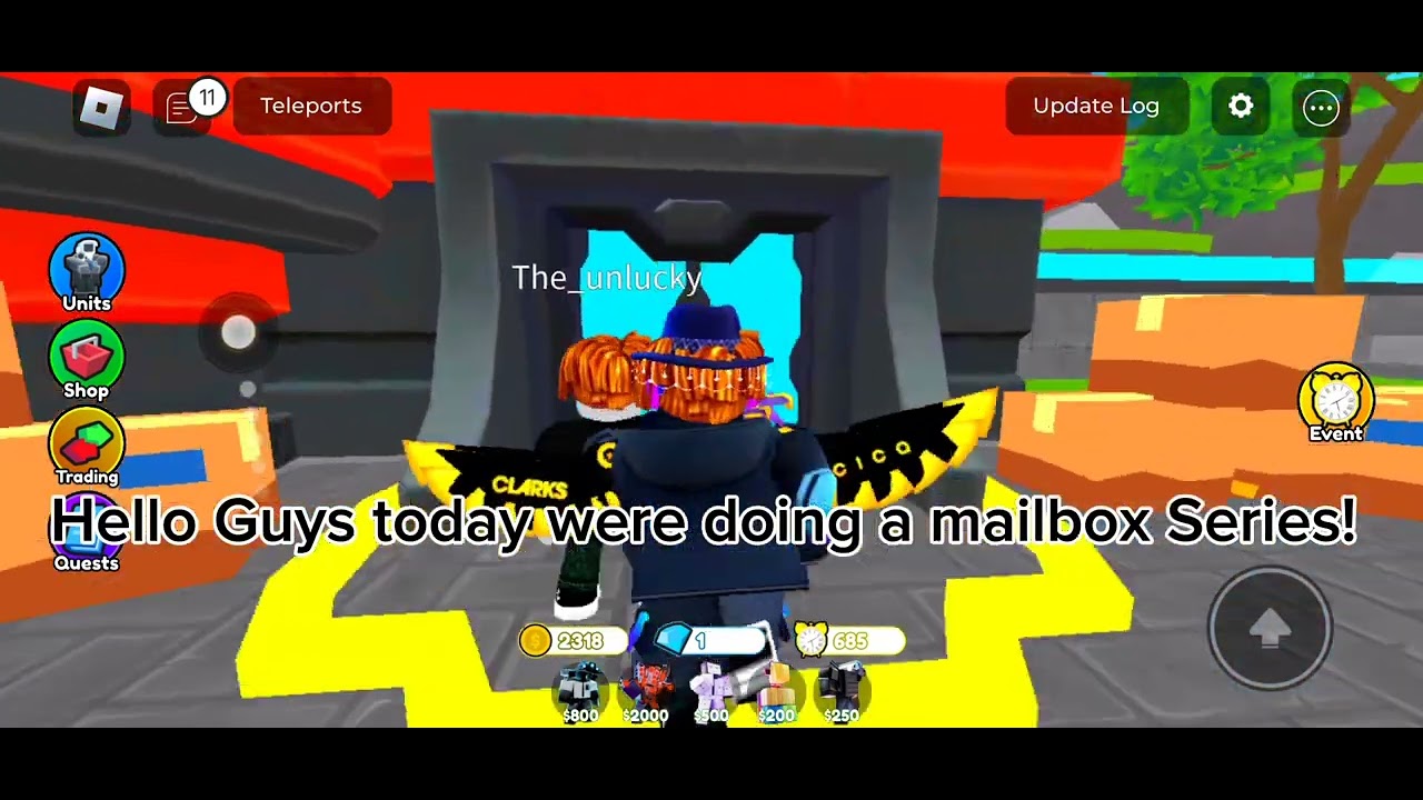 doing Mail box SeRies! Day 1 | Toilet tower defence game - YouTube