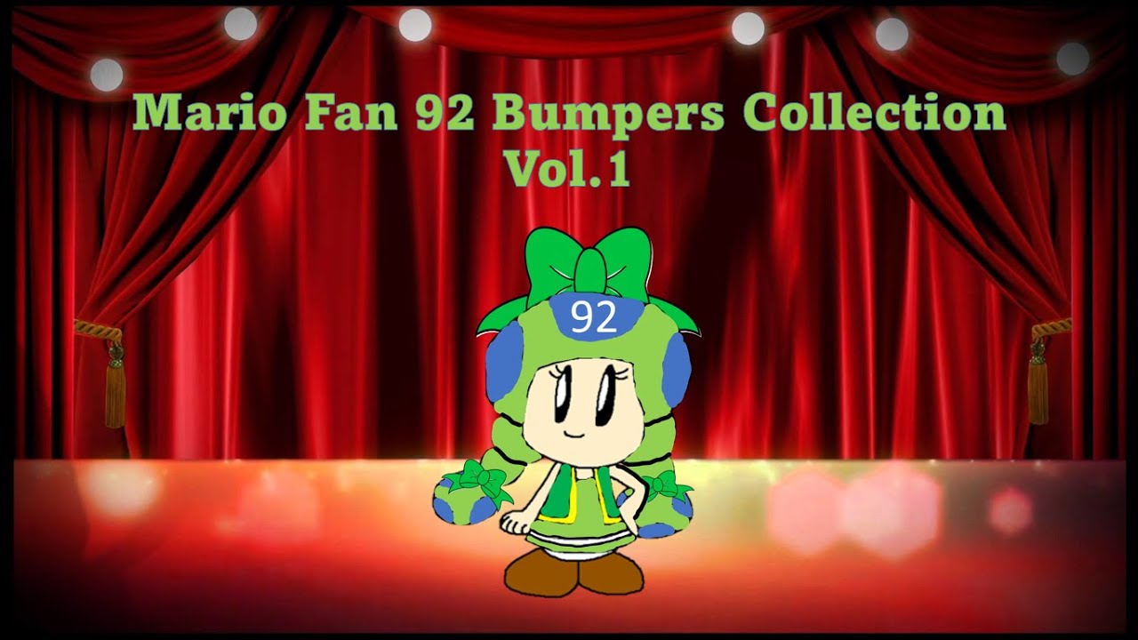 Mario Fan 92 Bumpers Collection Vol 1 - YouTube