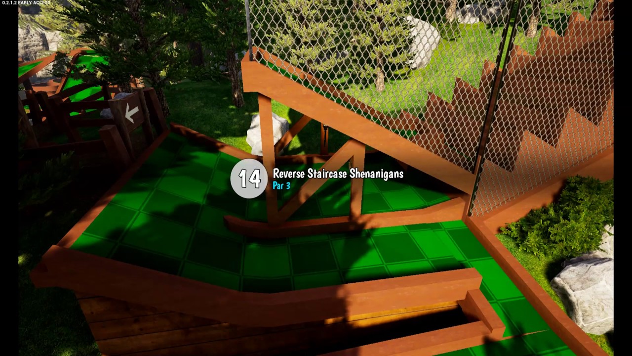 Tower Unite Mini Golf - Forest Playthrough Attempt #2 - YouTube