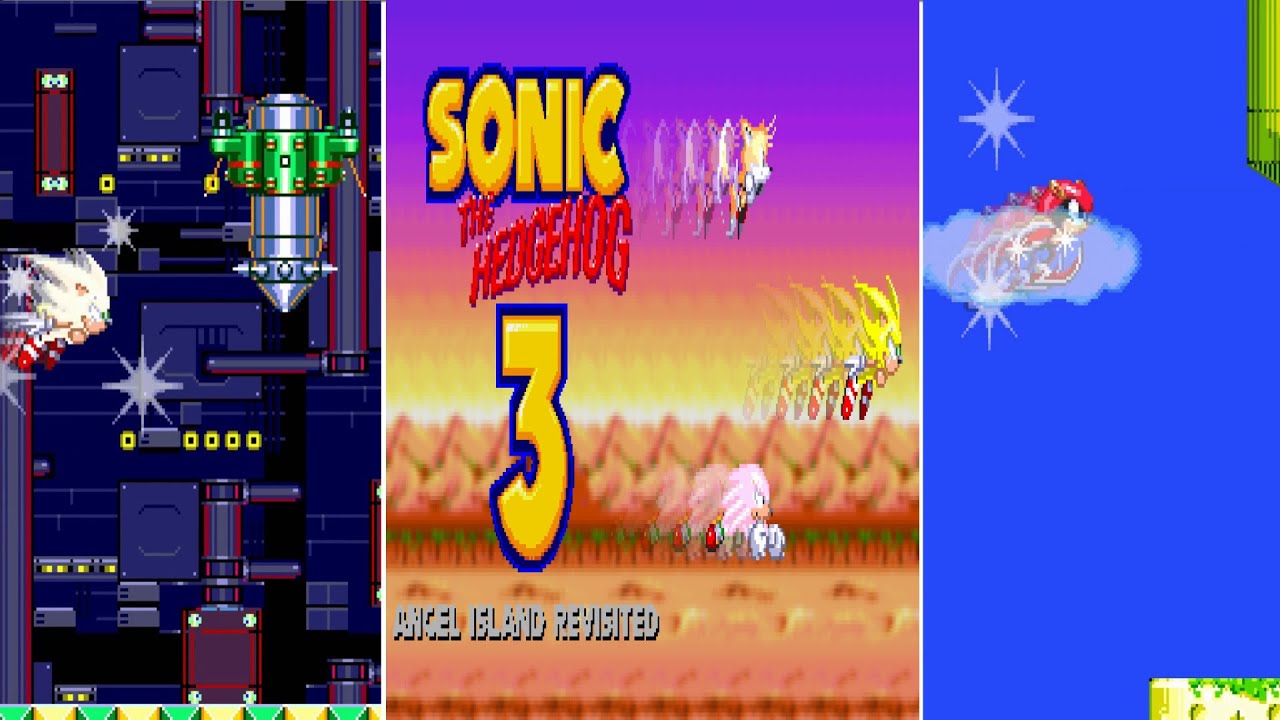 Sonic: Sonic 3 Flying Super/Hyper Forms - YouTube