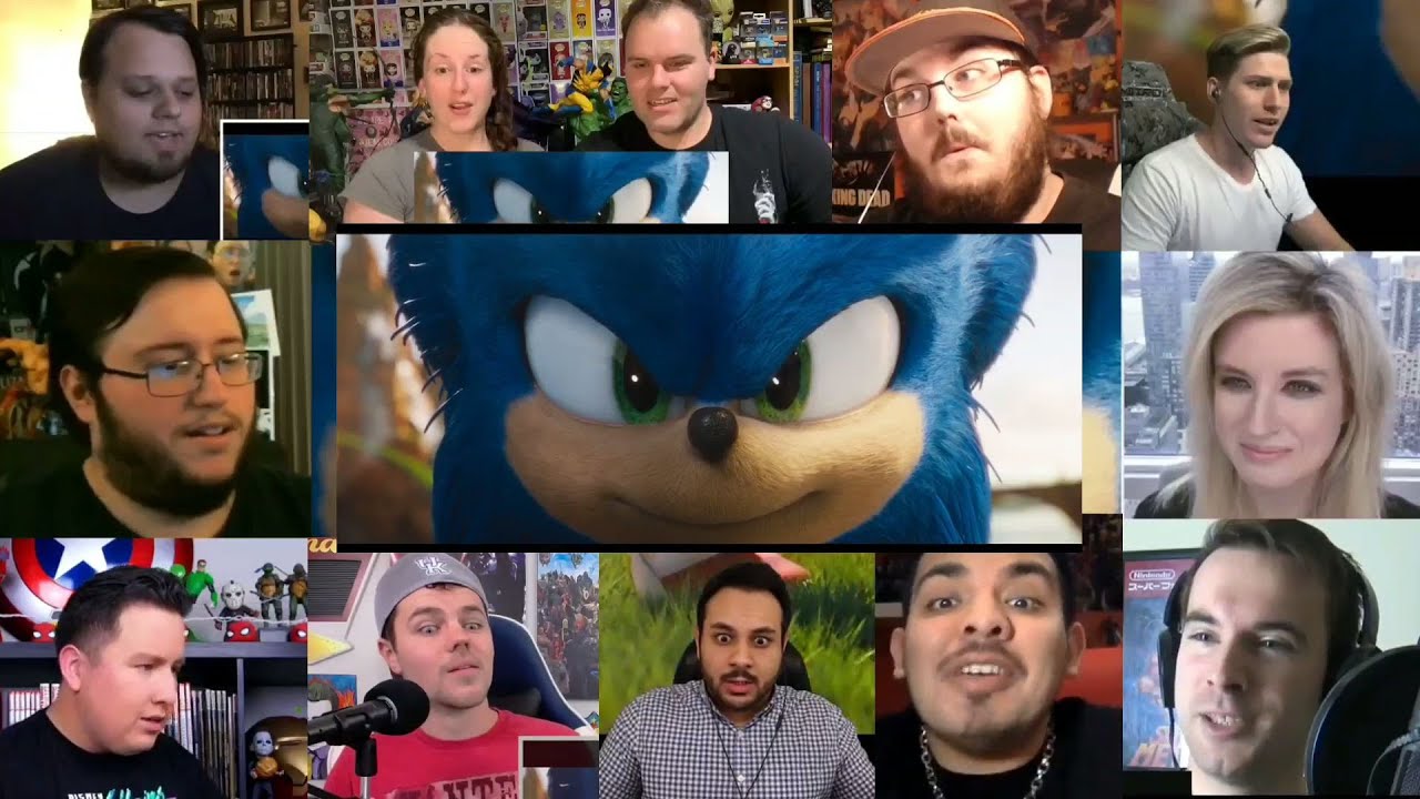 Sonic The Hedgehog (2020) - New Official Trailer [REACTION MASHUP ...