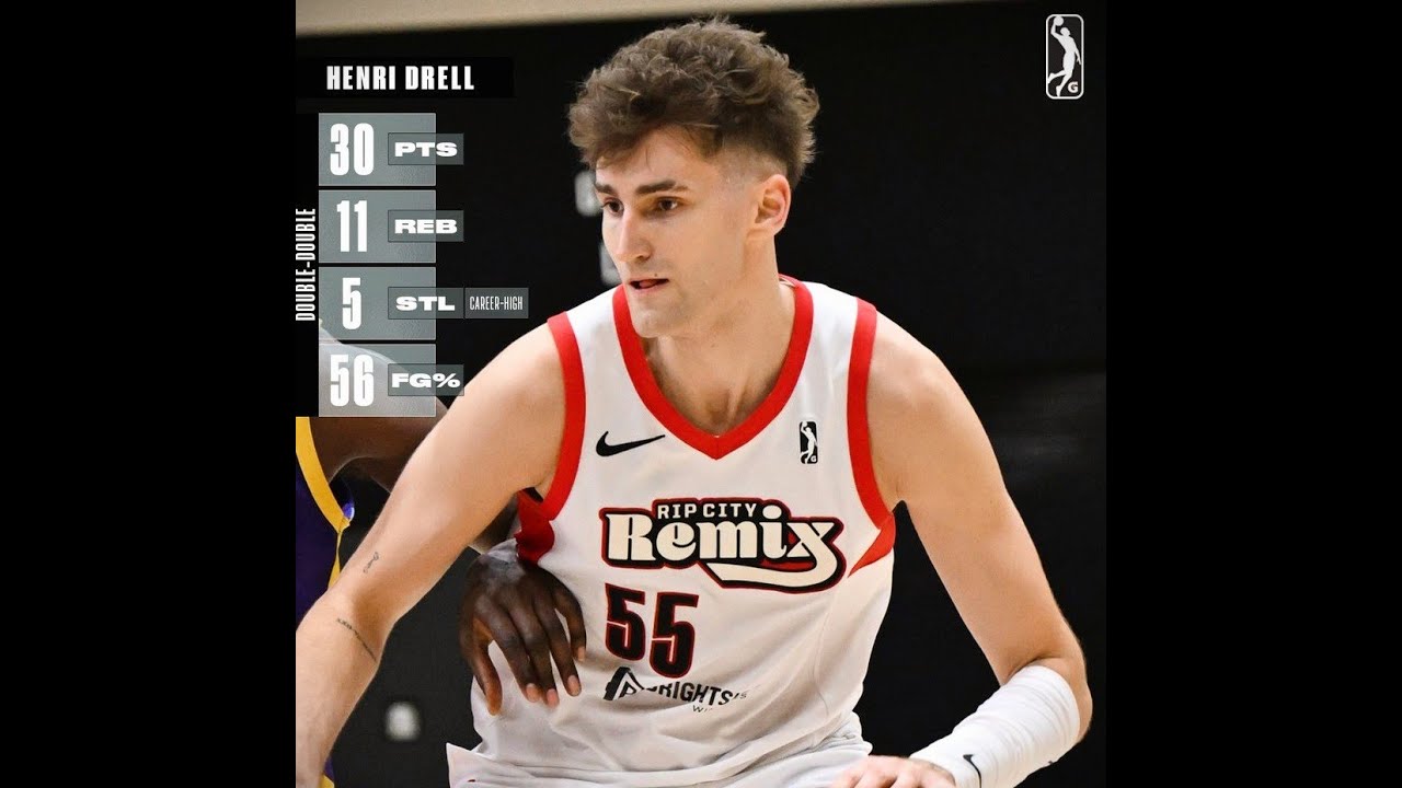 Henri Drell 30pts-game vs the Iowa Wolves - YouTube