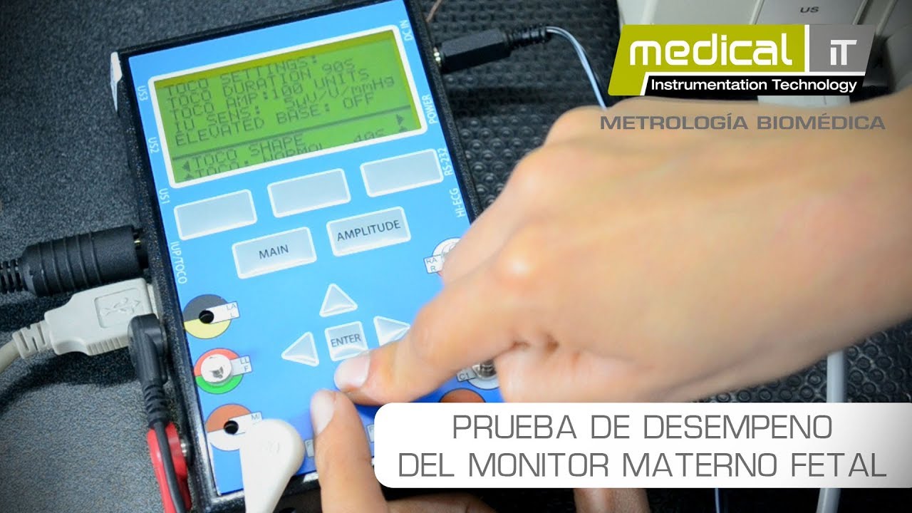 Prueba de Desempeño del monitor Materno Fetal con FMS-3 - YouTube