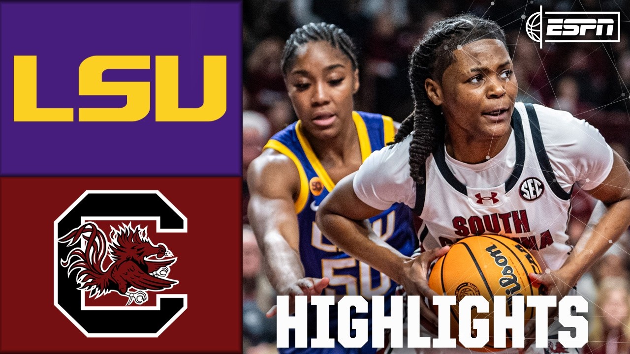 LSU Tigers vs. South Carolina Gamecocks | Full Game Highlights | ESPN ...