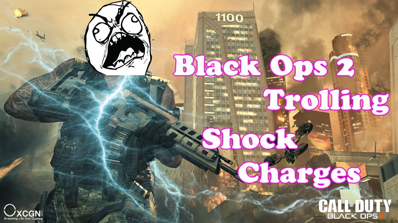 Black Ops 2 Trolling: Shock Charges - YouTube