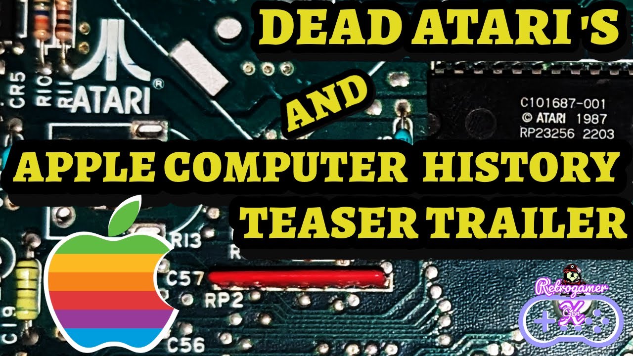 Dead Atari 8 bit Computers, Apple Computer History Documentary Teaser ...