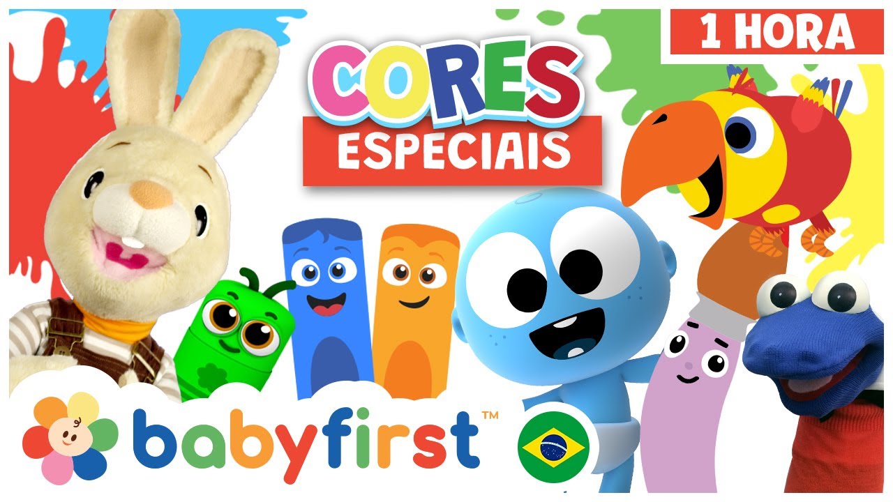 Cores Especiais | Aprender cores para crianças | Turma das Cores |Larry ...