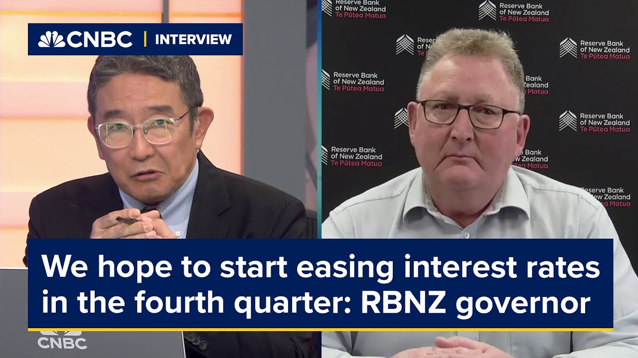 We hope to start easing interest rates in the fourth quarter: RBNZ ...