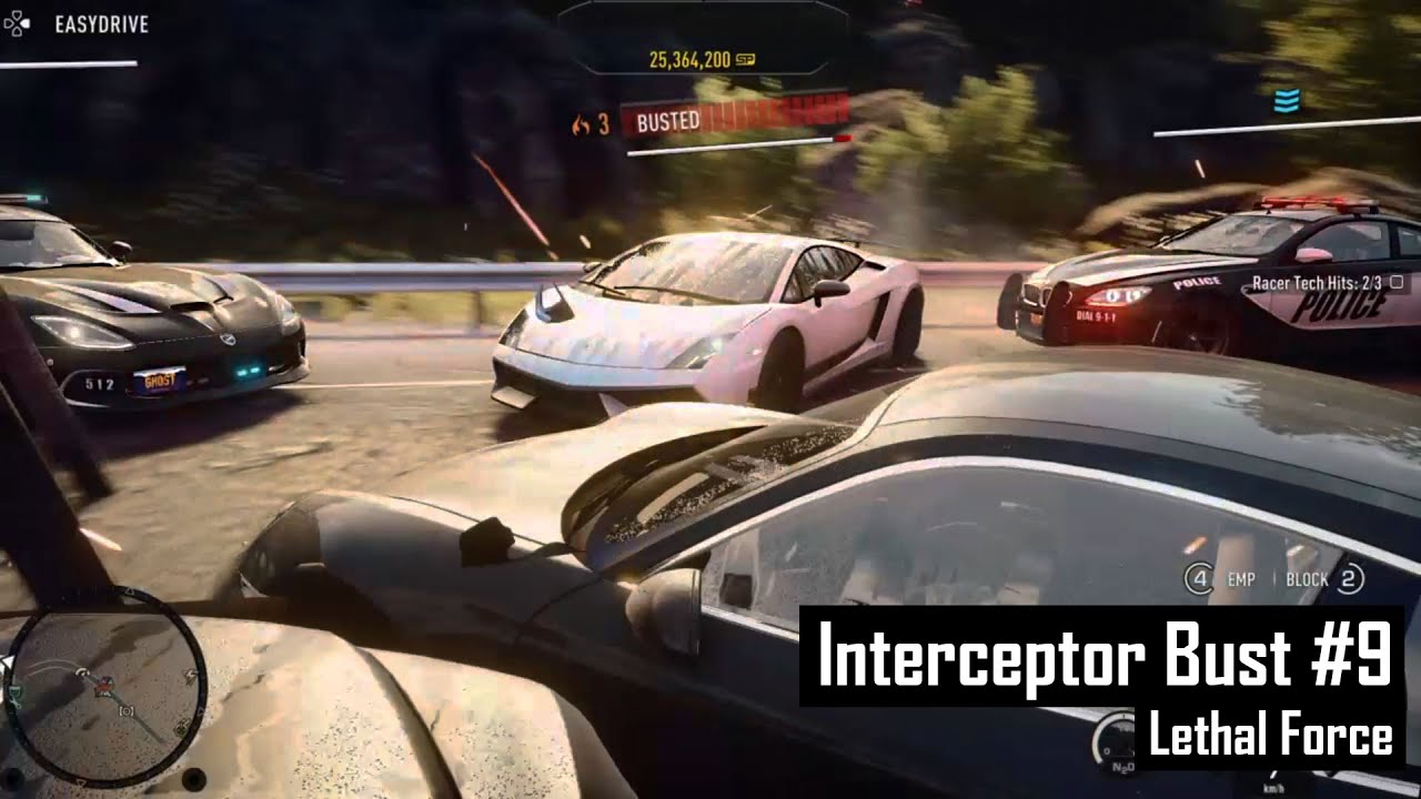 NFS Rivals | Interceptor Bust #9 - Lethal Force - YouTube