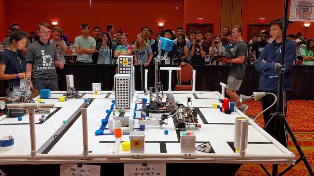 Botball 2019 - GCER - Double Seeding 4 - Los Altos Community Team 0399 ...