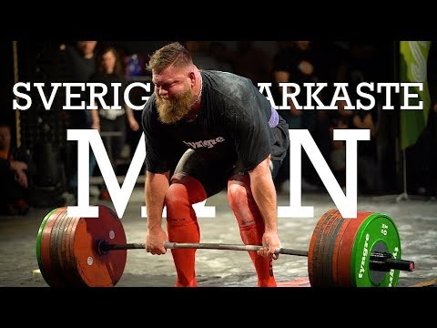 SVERIGES STARKASTE MAN 2018 - YouTube